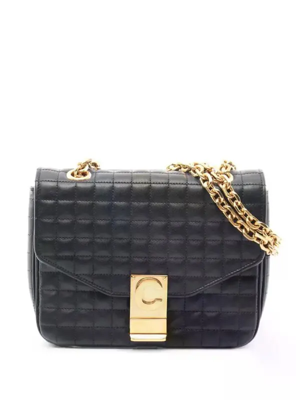 Celine 2010s Small C Shoulder Bag