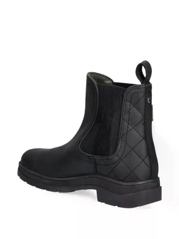 Barbour Amble Quilted-detail Chelsea Boots