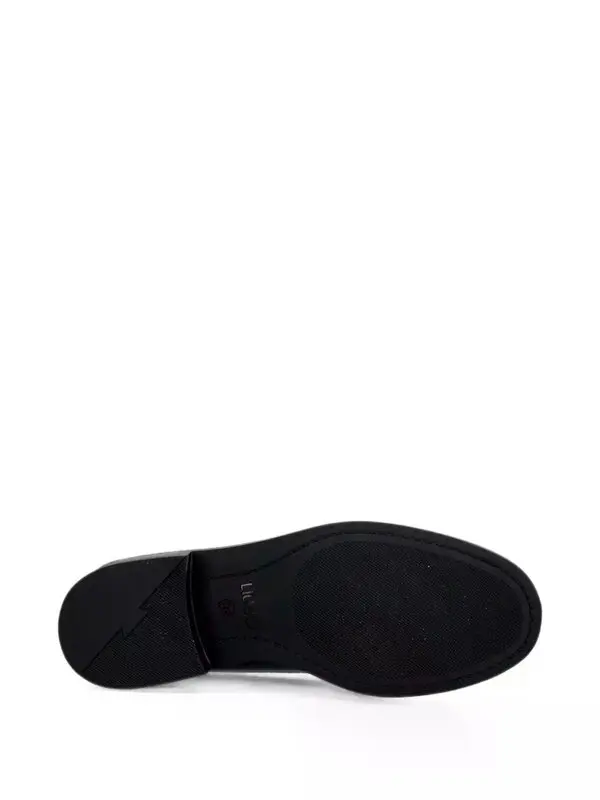 Liu Jo Brushed Leather Loafers