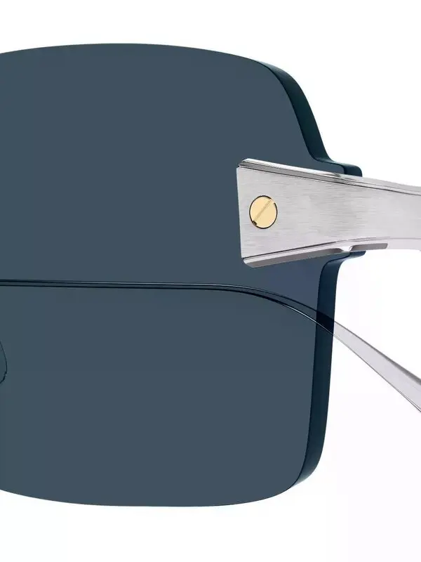 Cartier Santos De Rectangle-frame Sunglasses