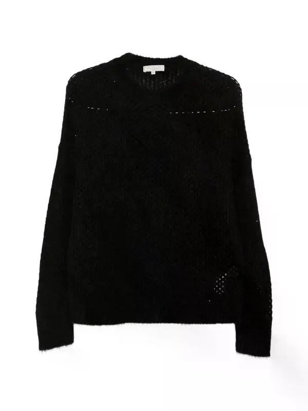 Antonelli Firenze Brembana Open-knit Crew-neck Sweater