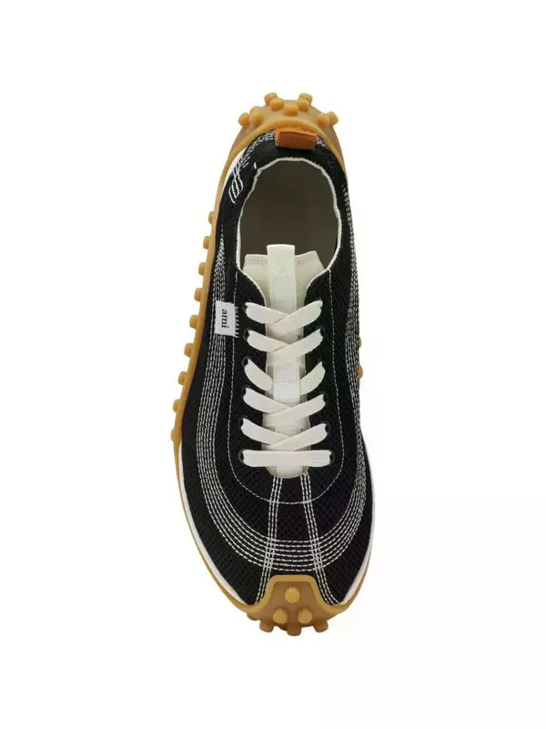 AMI Paris Mesh-knit Sneakers