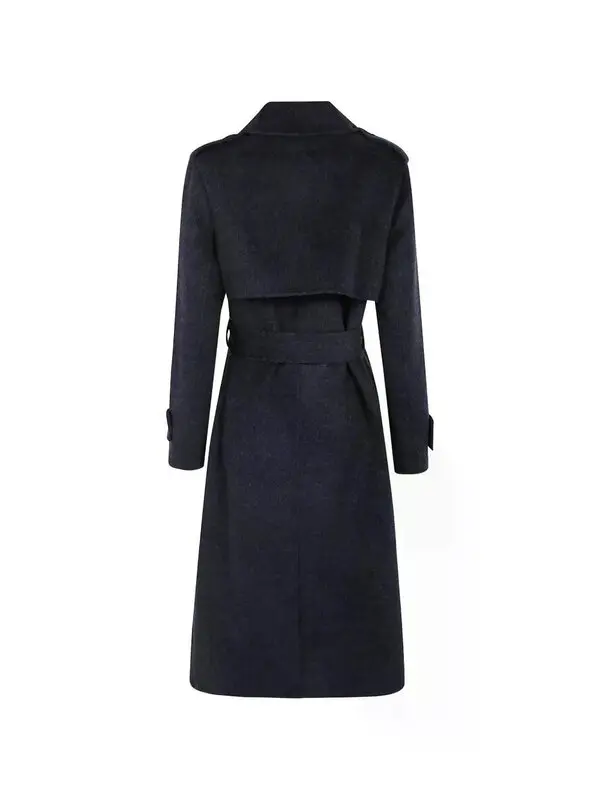 GIOVANNI PARIS Cassis Belted Double-breasted Coat