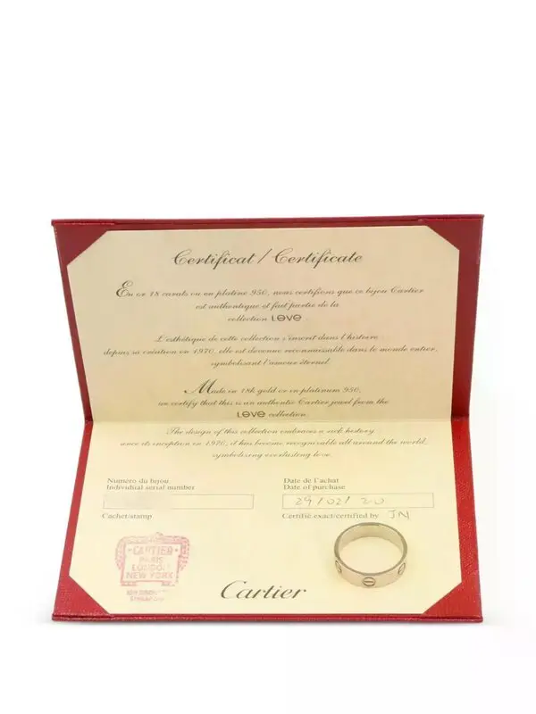 Cartier 2010s Love Ring