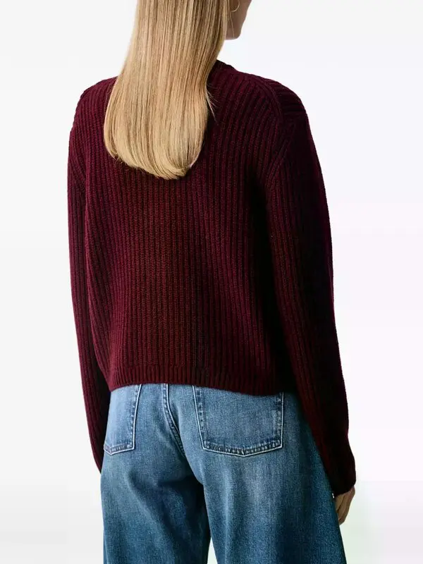 Barbour Adalyn Ribbed-knit Cardigan
