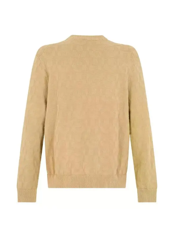 BOSS Logo-jacquard Crew-neck Sweater