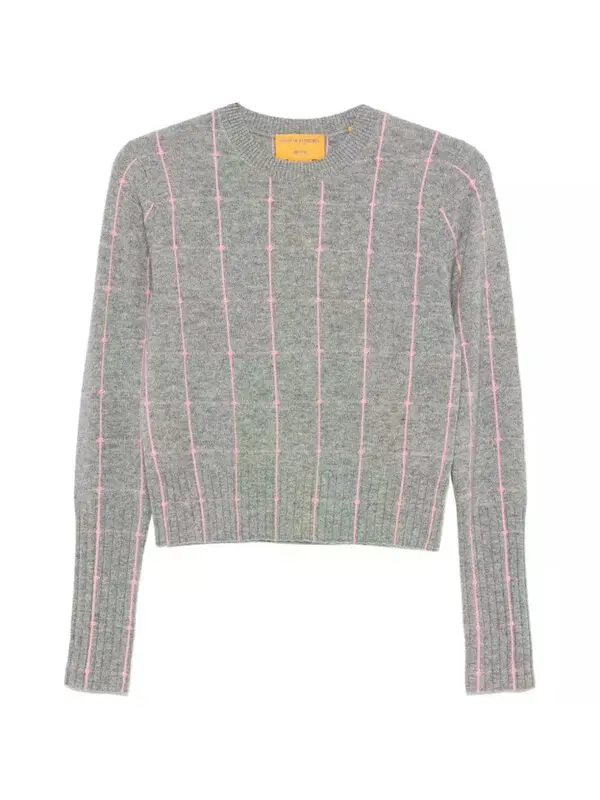 Guest In Residence Check-pattern Sweater