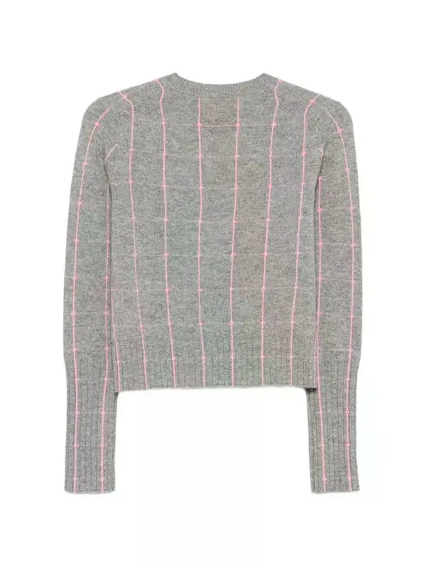 Guest In Residence Check-pattern Sweater