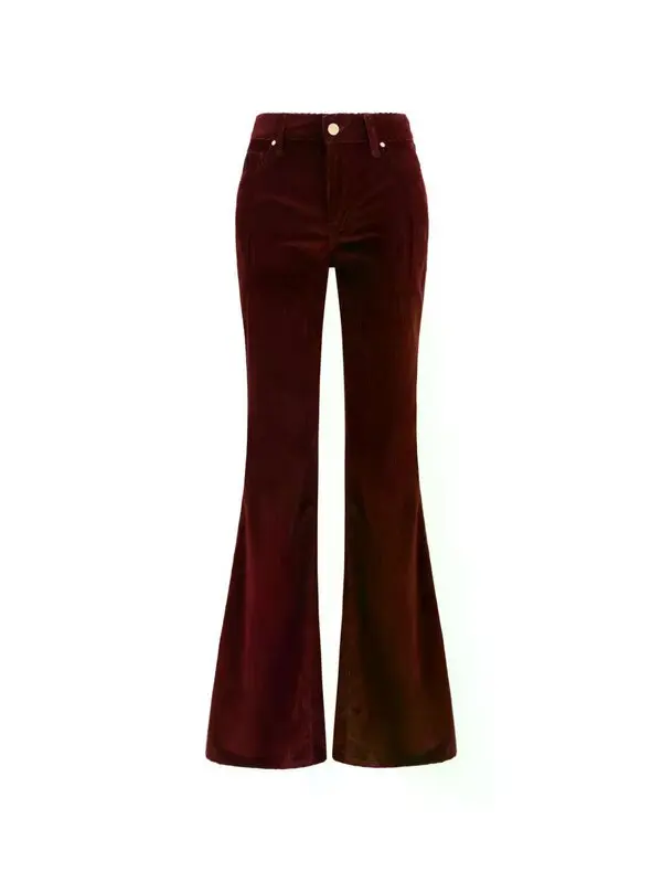 Jacob Cohen Victoria Corduroy Flared Trousers - Red