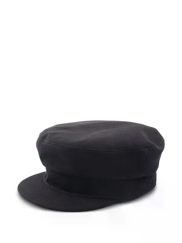 Hermès 2010s Julietta Seashell Casquette Hat - Black