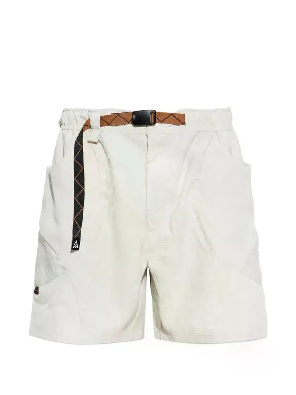 Nike Belted Corduroy Shorts - White