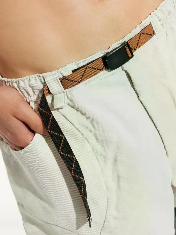 Nike Belted Corduroy Shorts - White