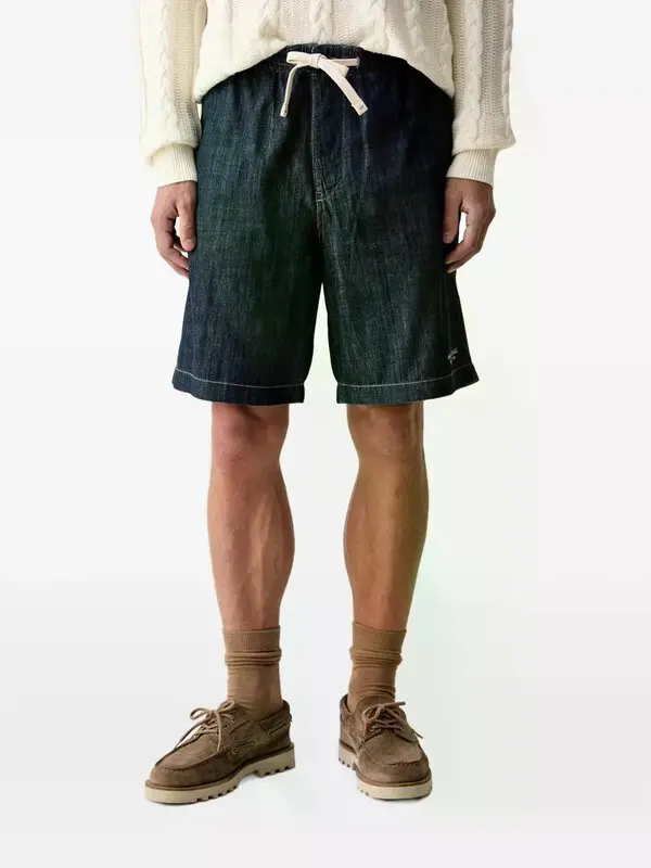 Armani Exchange Drawstring Denim Shorts