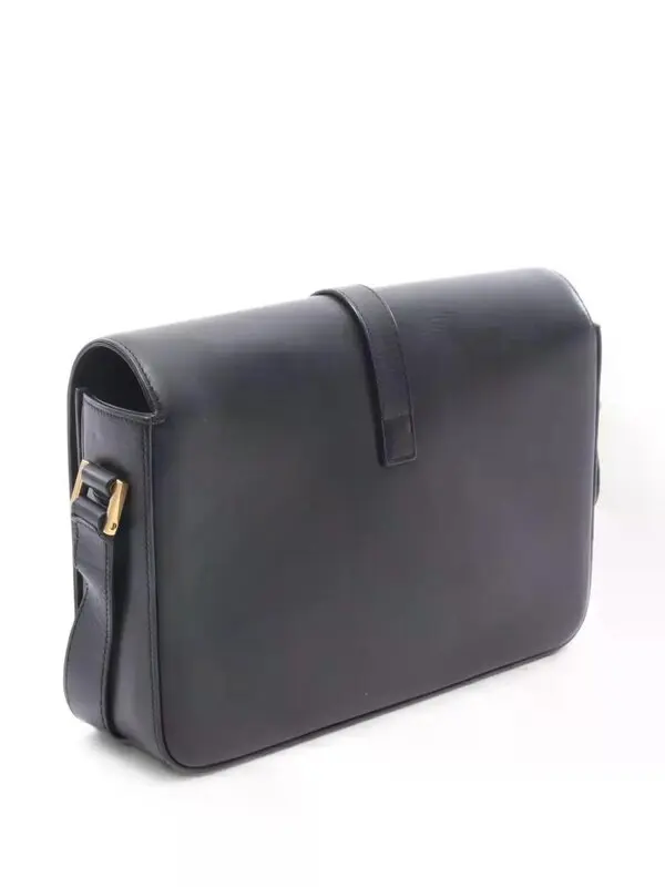 Saint Laurent 2000s Universite Leather Shoulder Bag