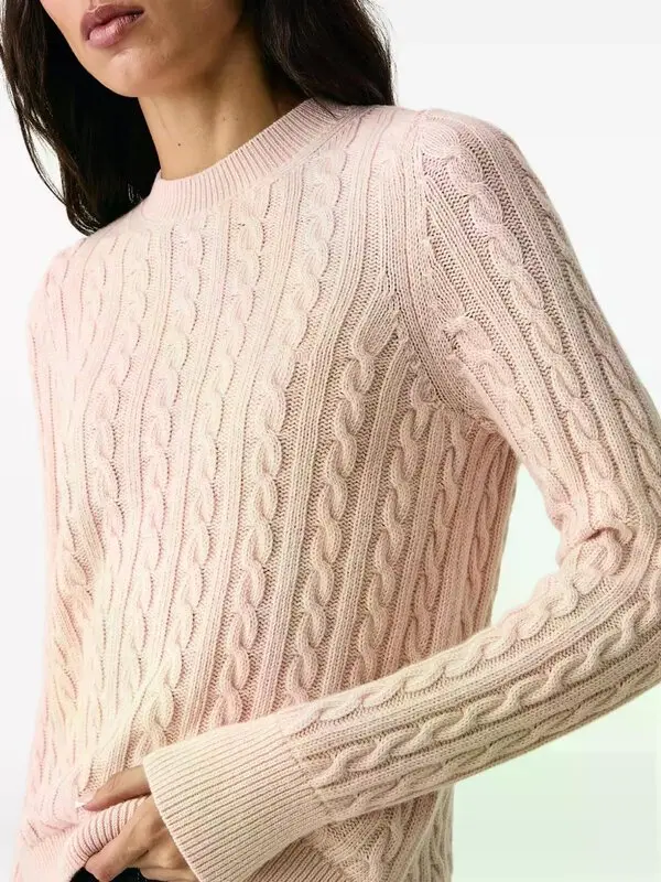 Barbour Ashdown Cable-knit Embroidered-logo Sweater