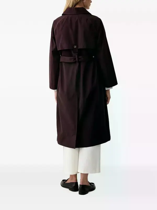Barbour Antonella Belted Storm-flap Trenchcoat