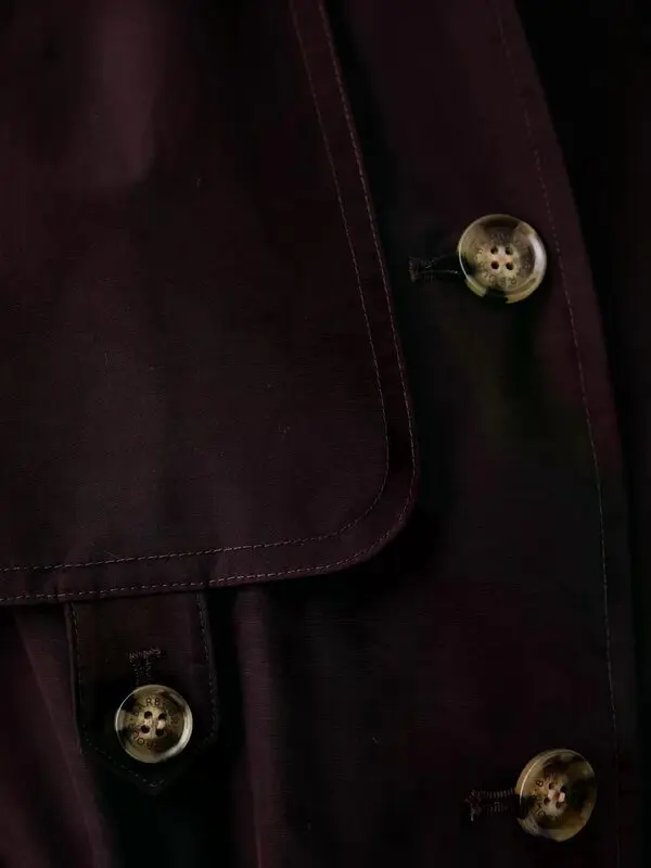 Barbour Antonella Belted Storm-flap Trenchcoat
