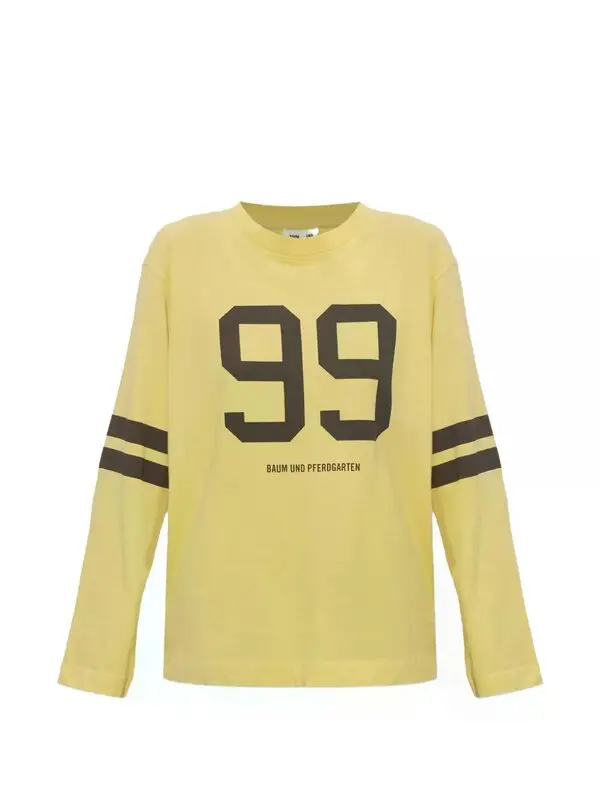 Baum Und Pferdgarten Jeevona Graphic-print Long-sleeves T-shirt - Yellow