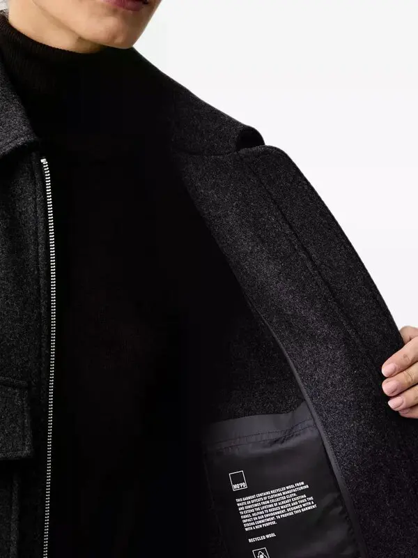 Marc O'polo Zip-up Flap-pocket Cropped Jacket