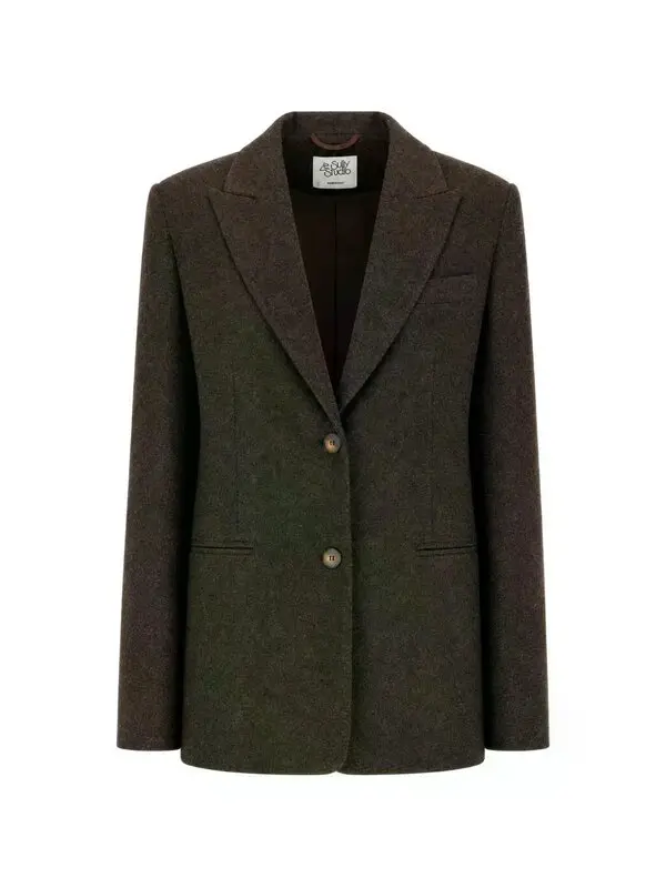 LE SULLY STUDIO Peak-lapel Single-breasted Jacket