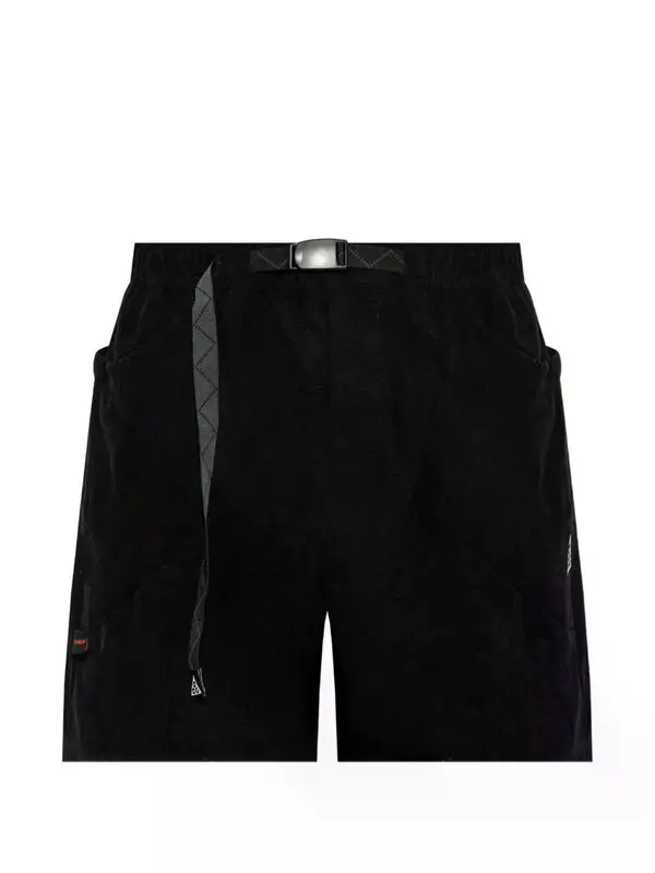 Nike Belted Corduroy Shorts - Black