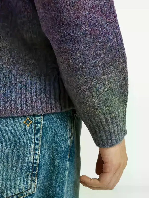 LES DEUX Knitted Raglan-sleeve Polo Shirt