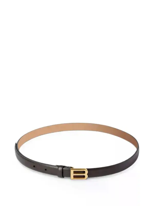 Balenciaga Bolero B Leather Belt
