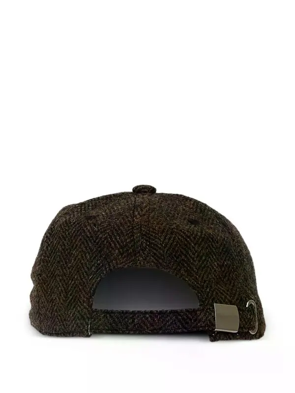Soeur Serena Herringbone-pattern Cap - Brown