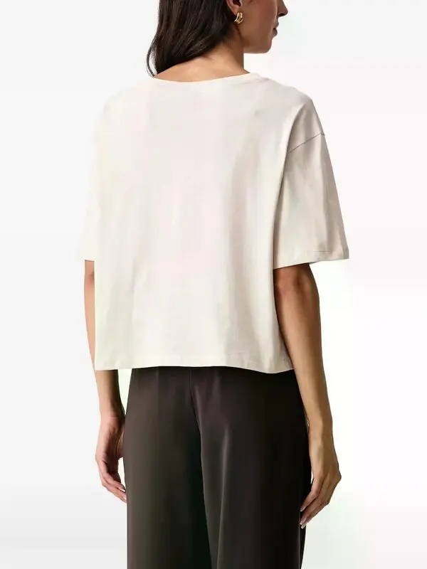 Armani Exchange Sequin-embellished Logo T-shirt
