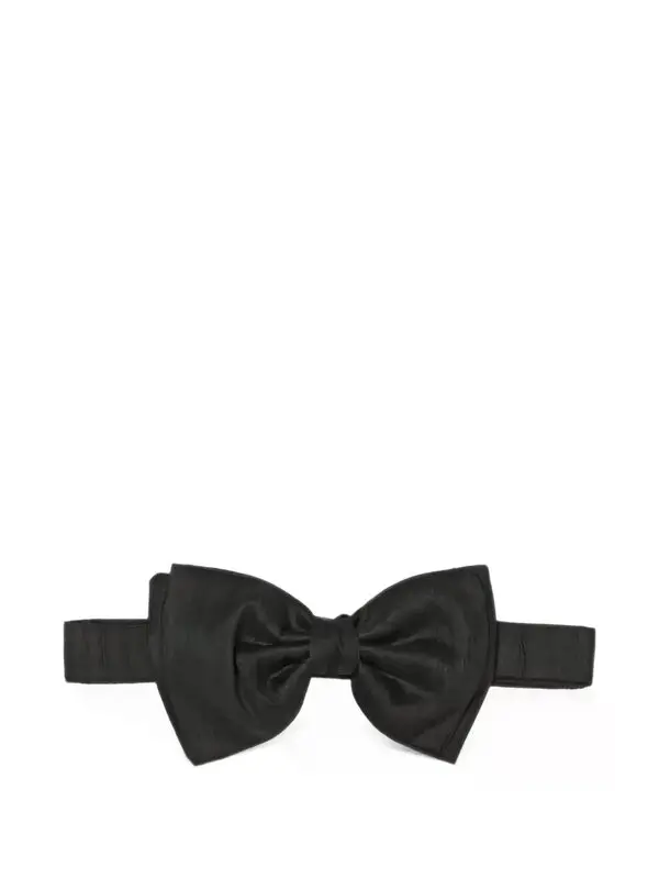 LARDINI Textured Bow Tie