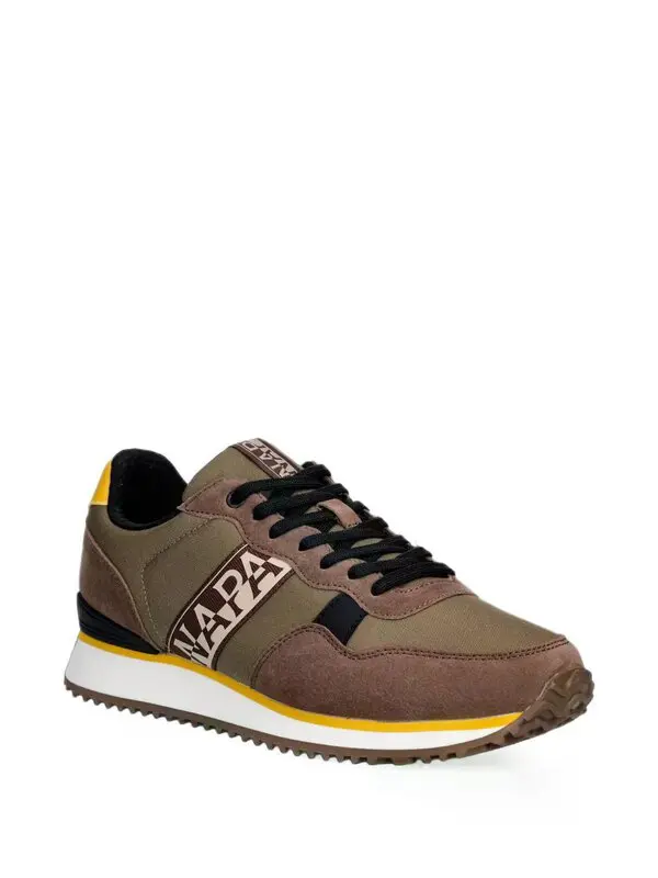 NAPAPIJRI Cosmos Logo-print Panelled Sneakers - Brown