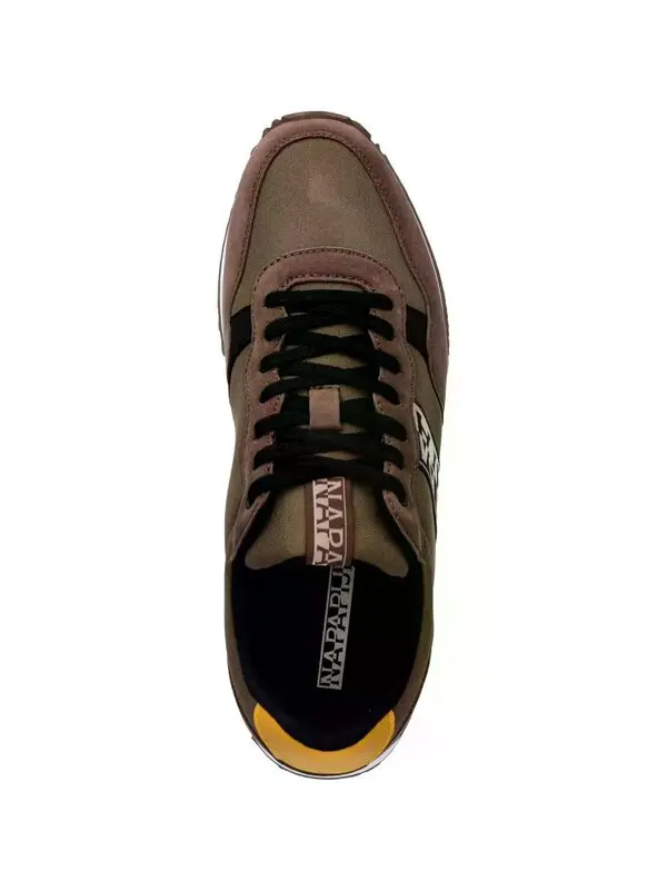 NAPAPIJRI Cosmos Logo-print Panelled Sneakers - Brown
