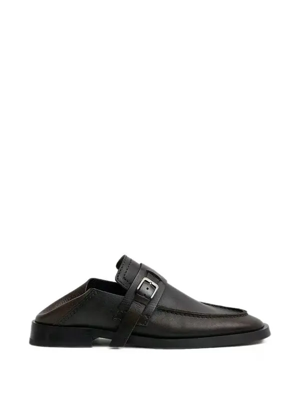 MIISTA Els Buckle-strap Loafers