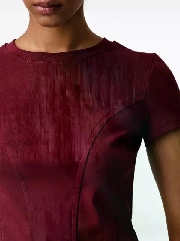 Miss Sixty Panelled T-shirt - Red