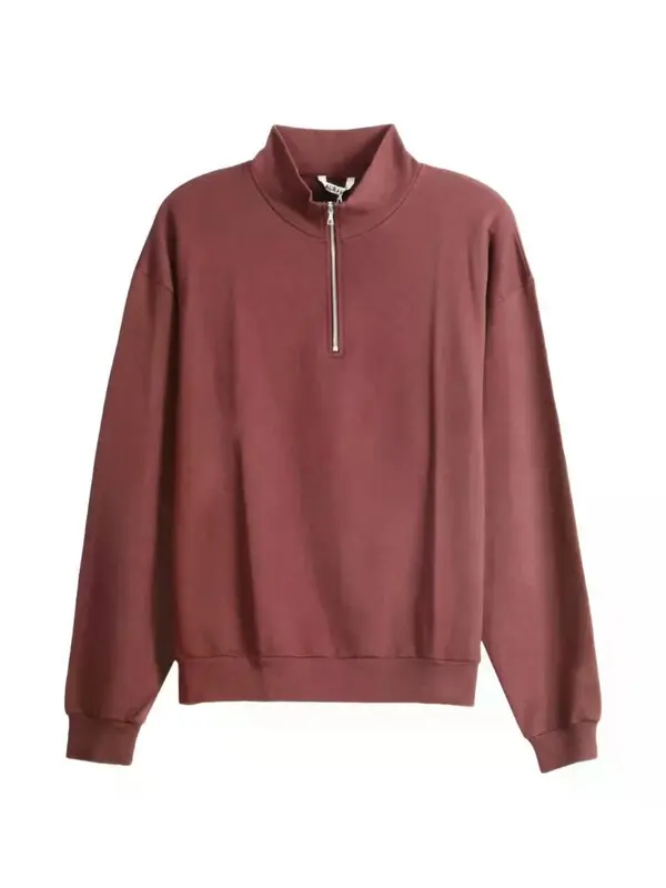 Auralee Half-zip Sweatshirt