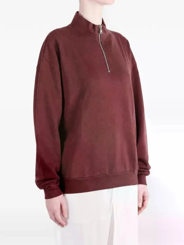 Auralee Half-zip Sweatshirt