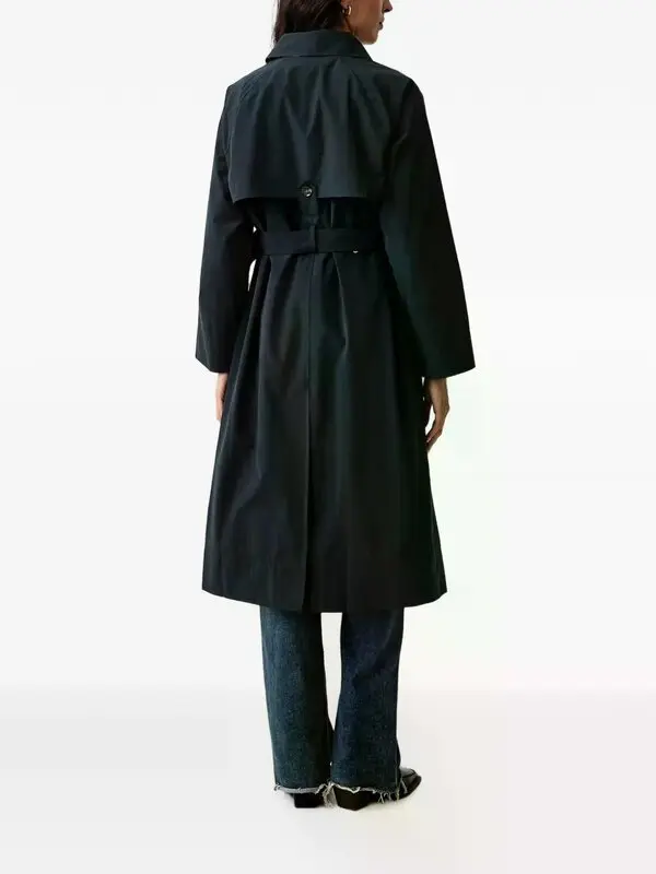 Barbour Antonella Belted Storm-flap Trench Coat