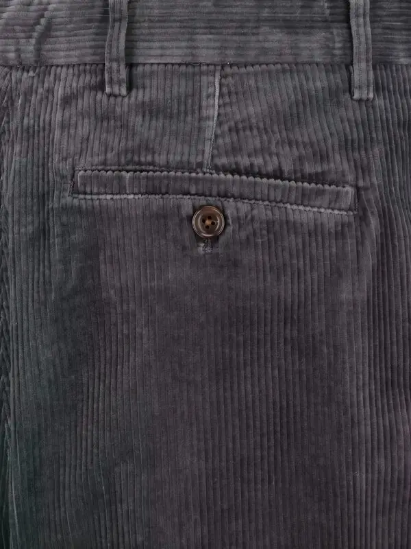 Paul Smith Pleated Corduroy Trousers