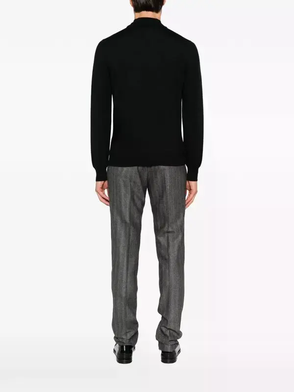 Tagliatore High-neck Virgin Wool Sweater