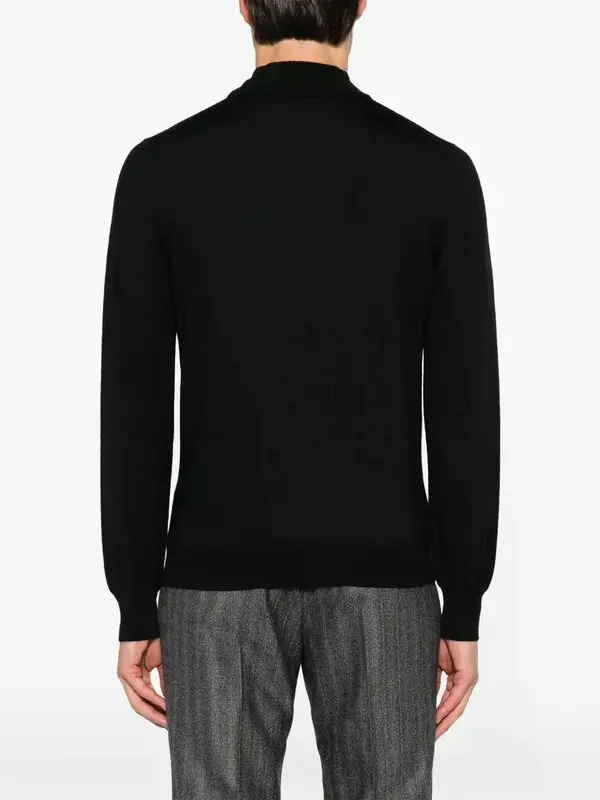 Tagliatore High-neck Virgin Wool Sweater