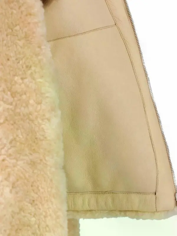 Miu Miu Shearling Blouson Jacket