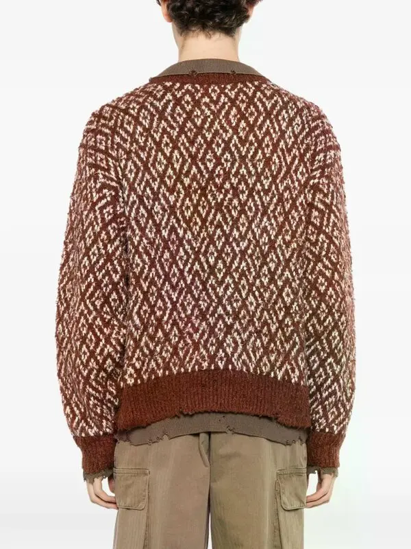 Mihara Yasuhiro Layered Knit Sweater