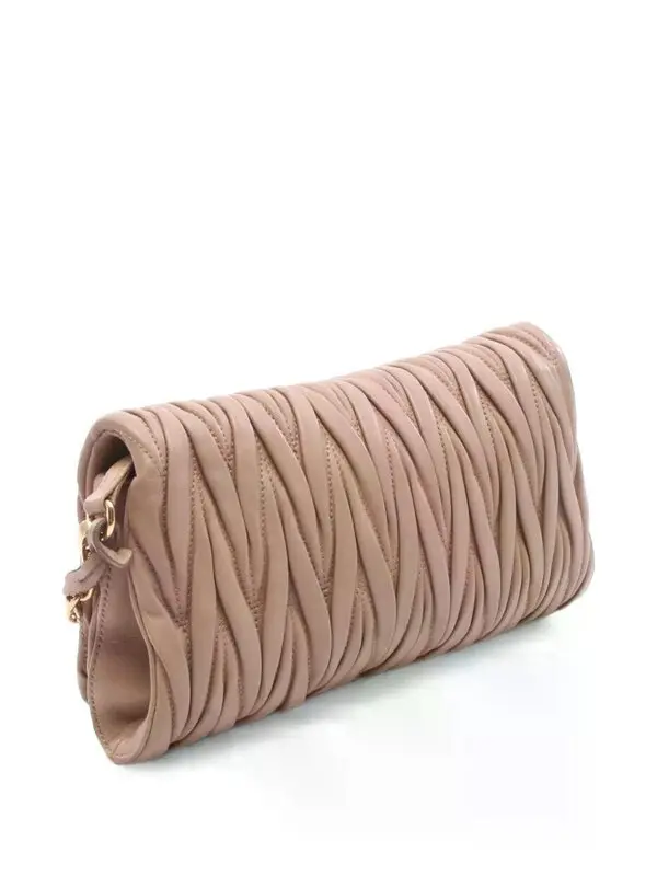 Miu Miu 2010s Matelassé Small Shoulder Bag
