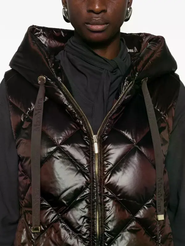 Max Mara Tropico Quilted Hooded Gilet