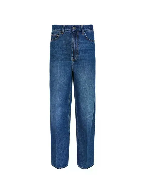 TOTEME Pressed-crease Wide-leg Jeans