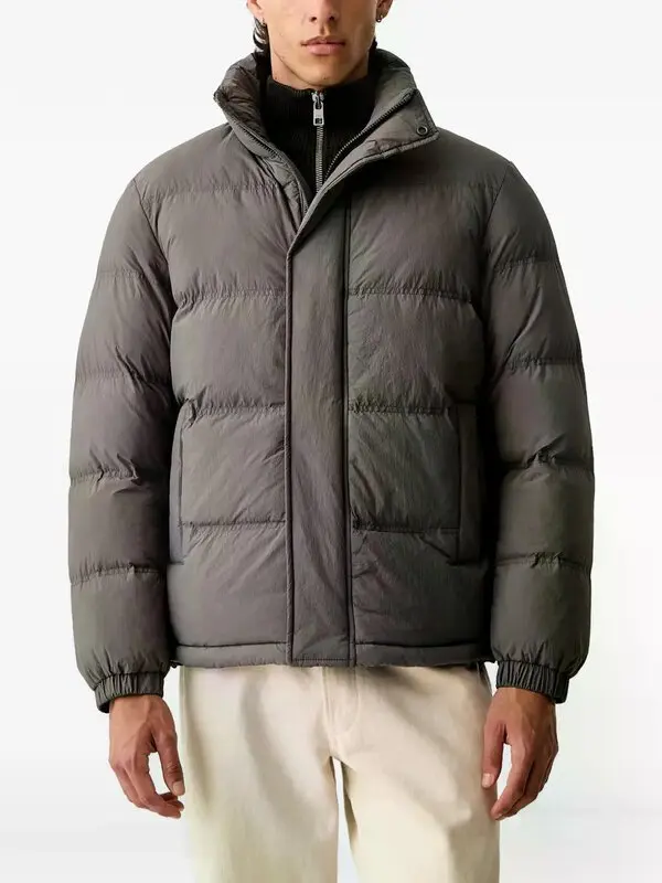 Marc O'polo High-neck Puffer Jacket - Grey