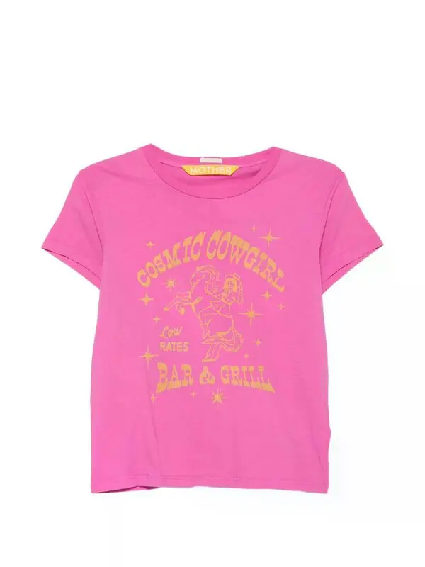 MOTHER Graphic-print T-shirt - Pink