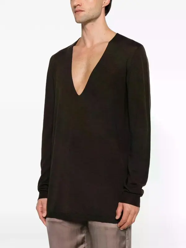 Rick Owens V-neck Sweater