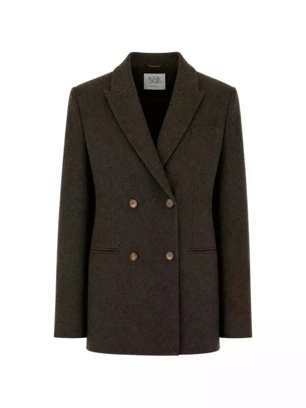 LE SULLY STUDIO Double-breasted Peak-lapels Jacket