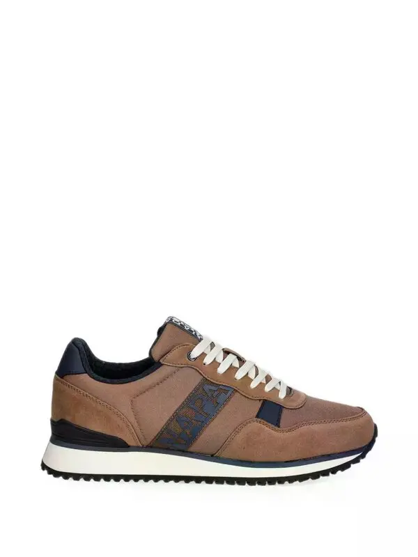 NAPAPIJRI Cosmos Logo-patch Panelled Sneakers - Brown